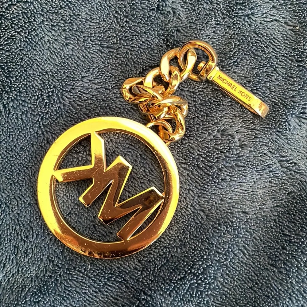 Michael Kors | Accessories | Michael Michael Kors Mk Circle Key Fob ...